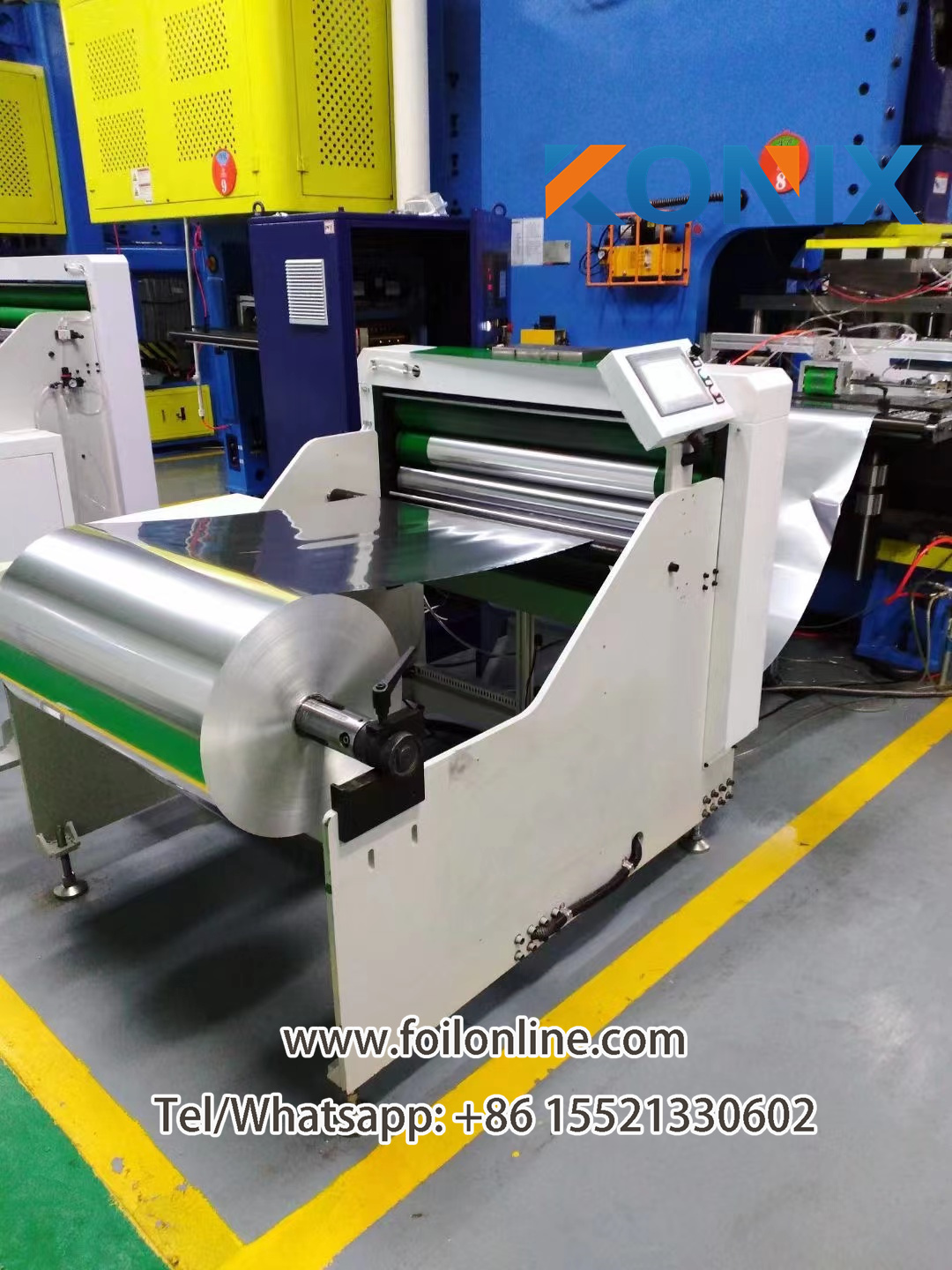 Fully Automatic Aluminium Foil Container Making Machine - KONIX Machinery