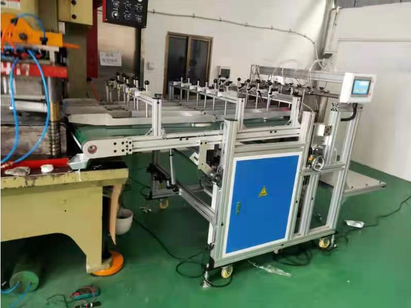 Automatic Aluminium Foil container Stacker SQCS - KONIX Machinery