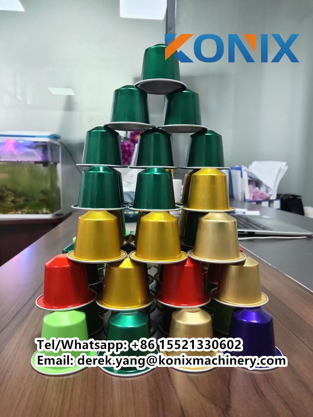 Coffee capsule production line manufacturer - FoilOnline