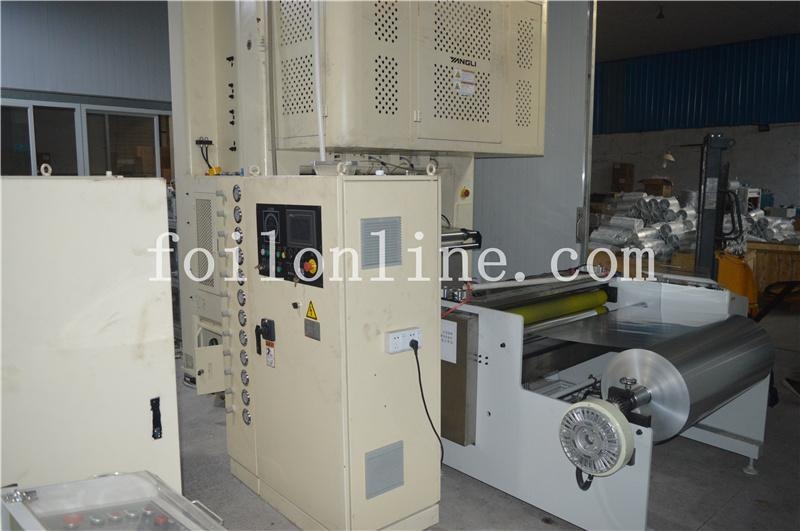 Automatic Aluminum Foil Container Making Machine H Type 80Ton